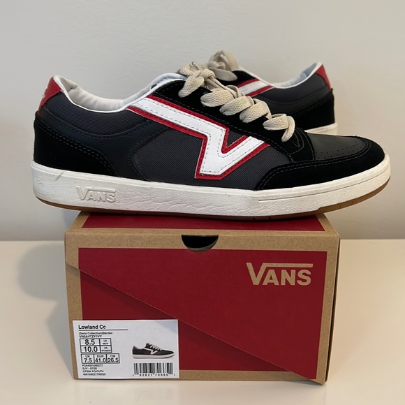 Vans | Shoes | Vans Mens 85 Lowland Cc Serio Collection Blackredwhite ...
